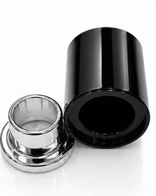 China Zinc Alloy Magnetic Perfume Cap with Customizable Logo Lightweight and Electroplated Finish for sale