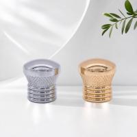 China Custom Logo Plastic Perfume Bottle Crown Cap 18mm 20mm Lightweight Various Sizes for sale