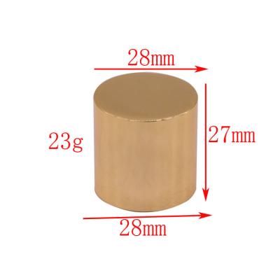 China Mini Gold Zinc Alloy Zamac Perfume Cap For 15mm Flower Cap Perfume Bottle for sale