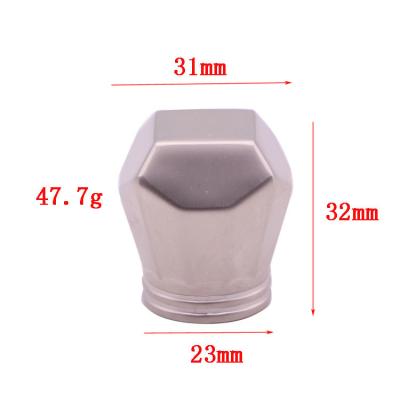 China Customized Zamac Irregular Perfume Bottle Lids for sale