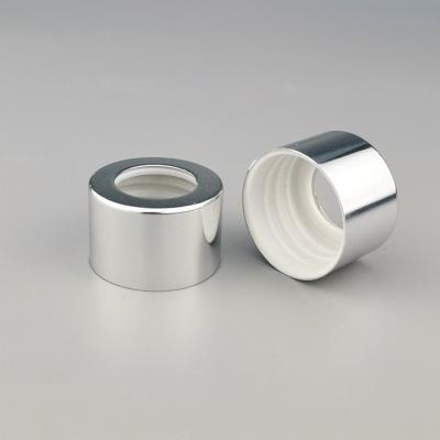 China Custom Silver Gold Screw Cap Lids Plastic Metal Aluminum for Perfume Reed Diffuser for sale