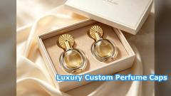 Luxury Gold Plated Diamond Perfume Caps for Premium Brands