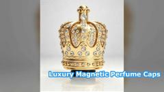 Luxury Eagle Wing Magnetic Perfume Cap Gold Plated
