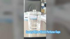 High Gloss Oval Zamac Perfume Cap