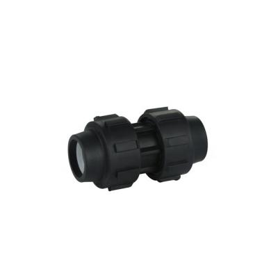 中国 20-110MM BSPT 糸 HDPE 1.1/2 インチ PP 圧縮フィッティング 農業灌輸用 販売のため