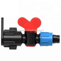 China 16mm/20mm PP Mini Control Valve Non-Leaking Irrigation Valve Socket/Thread Connection for sale