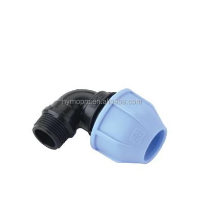 China Moulding Process PE Compression Pipe Fittings for Agriculture Irrigation Systems for sale