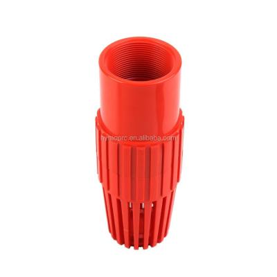 China ASTM/DIN/ASNZ/JIS Standard 6 inch UPVC PVC Foot Valve for Water Pump Industrial Valve for sale