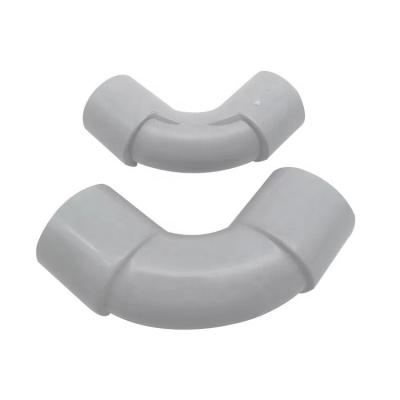 Cina 25 mm Bianco PVC Pipe Fitting Condotto DIN Standard per saldatura elettrica in vendita