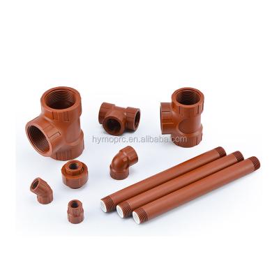 Cina Fittings idraulici PPH Fittings di tubi con lunghezza standard e tipo di filo NPT BSP BSPT in vendita
