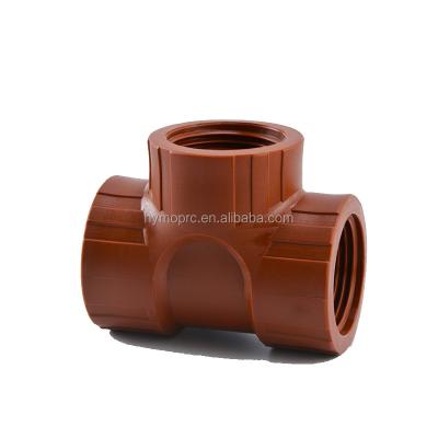 Cina Fittings idraulici PPH Fittings di tubi con lunghezza standard e tipo di filo NPT BSP BSPT in vendita