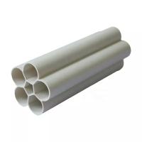 China Square Head Glue Connection PVC Grid Pipe 150*100mm with Custom Rectangular Shape for sale