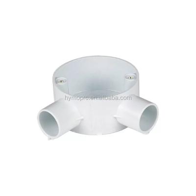 Cina Fittings per condotti elettrici in PVC da 20 mm per impianti idraulici durevoli in vendita