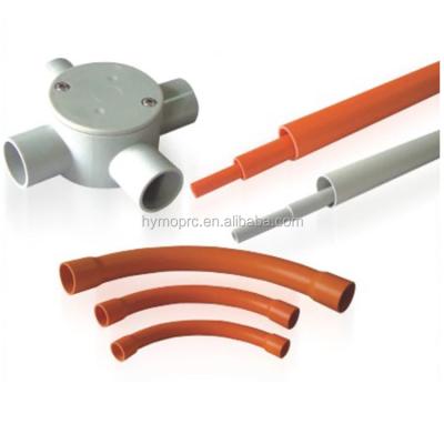 Cina Fittings per condotti elettrici in PVC da 20 mm per impianti idraulici durevoli in vendita