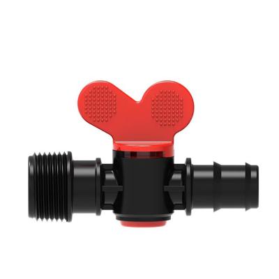 Cina Mini valvola di irrigazione in PP da 16 mm a 20 mm in grigio bianco per la produzione di sistemi di irrigazione a goccia in vendita