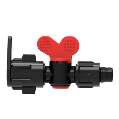 Cina Mini valvola di irrigazione in PP da 16 mm a 20 mm in grigio bianco per la produzione di sistemi di irrigazione a goccia in vendita