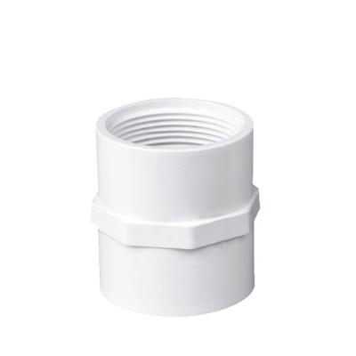 China Tubo de PVC padrão ASTM D1785 branco com cabeça redonda e resistente à corrosão à venda