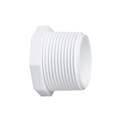 Cina Tubo in PVC standard ASTM D1785 bianco con testa rotonda e resistente alla corrosione in vendita