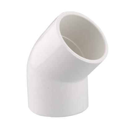 China Fittings de tubos de PVC branco de 2 polegadas para abastecimento de água e duráveis à venda