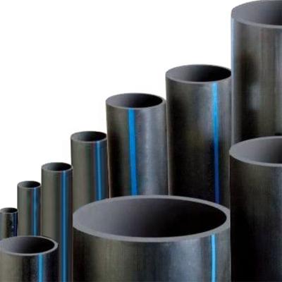 China Black HDPE Mining and Sewage Water Pipe with OEM Yes from at Prices on Pipe Fittings for sale