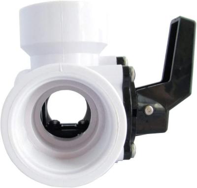 Cina Valvola a sfera in PVC a 3 vie per piscine Medi idraulici per acqua Applicazione generale OEM in vendita