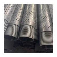China Customizable Perforated PVC Drainage Pipe with Round Head Long-Lasting Performance for sale