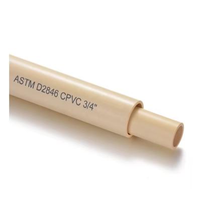 China OEM 3/4 inch PVC-pijpbevestigingen CPVC SCH 40/80 ASTM D2846 Gevormd voor watervoorziening Te koop