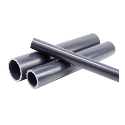 China Length 10ft Schedule 40 Standard Grey PVC Conduit Pipe Wire Electrical Bell End 1