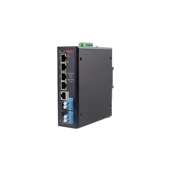 Quality 6 Port Gigabit Industrial PoE Switch With Bypass Function L2+ Network Management for sale
