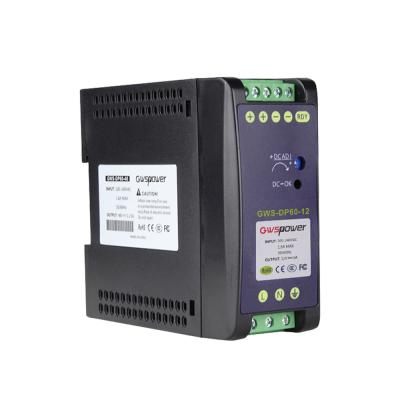China 60W 12V DC Industrial DIN Rail Power Supply with Wide Operation Temperature Range for sale