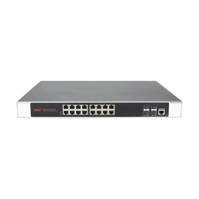 China 20 Port Layer 2+ Gigabit Industrial PoE Switch For Long Distance Communication for sale