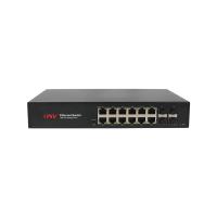 Quality 16 Port 10G Uplink Managed Ethernet Switch With L3 Network Management for sale