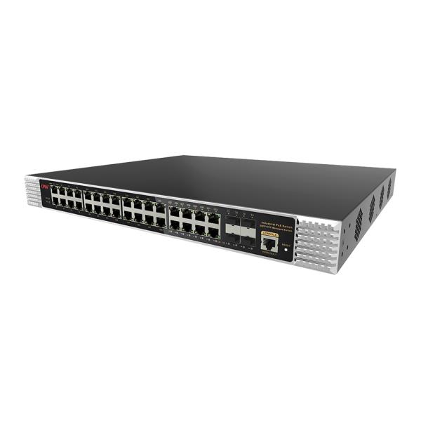 Quality 36 Port 10G Uplink Managed Industrial PoE Switch L2+ Network Management for sale
