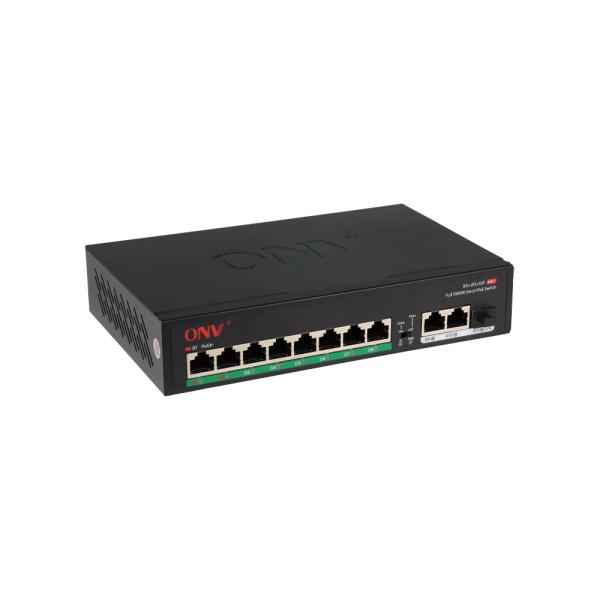 Quality Zero Configuration 11 Port Gigabit PoE Switch With 12Gbps Switching Capacity for sale
