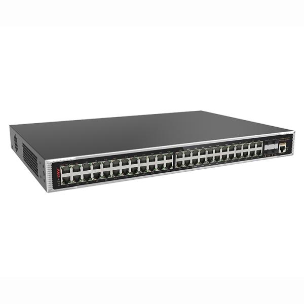 Quality 52 Port 10G Uplink Managed Industrial PoE Switch With L3 Network Management for sale