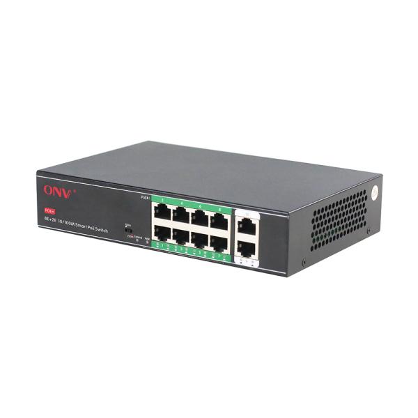 Quality 10 Port 10/100M PoE Switch 30W Per Port For Reliable Network Connectivity for sale