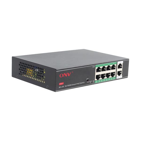 Quality 10 Port 10/100M PoE Switch 30W Per Port For Reliable Network Connectivity for sale