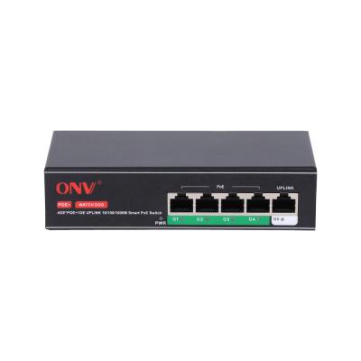 China 5 Port Gigabit Smart PoE Switch With Watchdog Function For Network Communication for sale