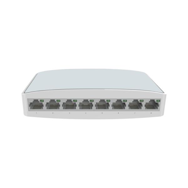 Quality 8-port 10/100M Ethernet switch with 1.6Gbps switching capacity for reliable network performance for sale