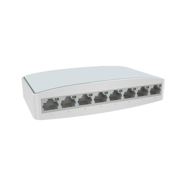 Quality 8-port 10/100M Ethernet switch with 1.6Gbps switching capacity for reliable for sale