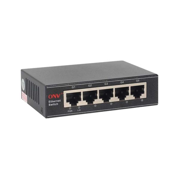 Quality 5 Port Gigabit Unmanaged Ethernet Switch Zero Configuration Shock Resistant for sale