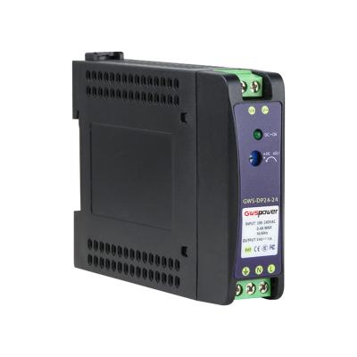 China 24W 24VDC DIN Rail Industrial Power Supply Metal Shell Design EMC Standard for sale
