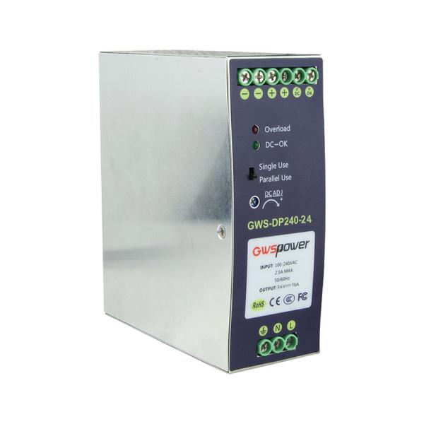 Quality 240W 24V High Efficiency DIN Rail Industrial Power Supply for Automation and Control Systems for sale