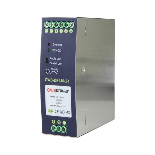 Quality 240W 24V High Efficiency DIN Rail Industrial Power Supply for Automation and for sale