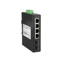 Quality 6-port Gigabit Industrial PoE Switch with 30W per Port and Unmanaged Operation for sale