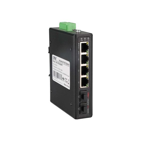 Quality 6-port Gigabit Industrial PoE Switch with 30W per Port and Unmanaged Operation for sale