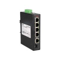 Quality 6-port Gigabit Industrial PoE Switch with 30W per Port and Gigabit Access for for sale