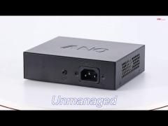 commercial grade 6 port gigabit poe switch with ieee802.3af/at support