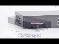 16 port gigabit ethernet switch with 4.1m buffer memory plug and play operation