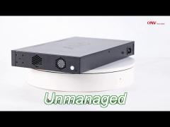 24 poe ports 60w poe++ gigabit uplink network switch with sfp fiber port